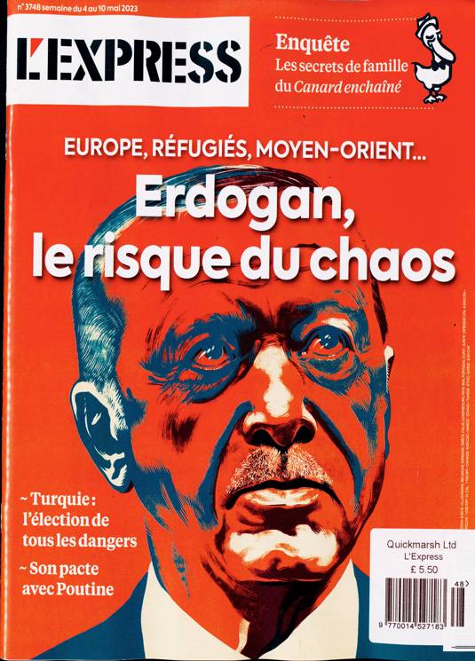 L Express Magazine Subscription | Buy at Newsstand.co.uk | French