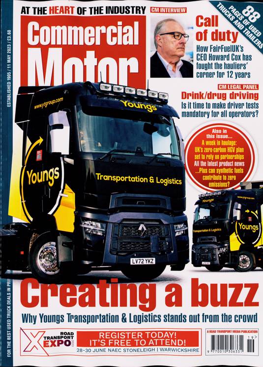 Commercial Motor Magazine Subscription | Buy at Newsstand.co.uk | Trucking