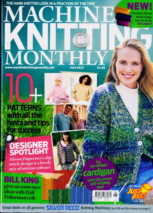 Machine Knitting Magazine Subscription | Buy at Newsstand.co.uk ...