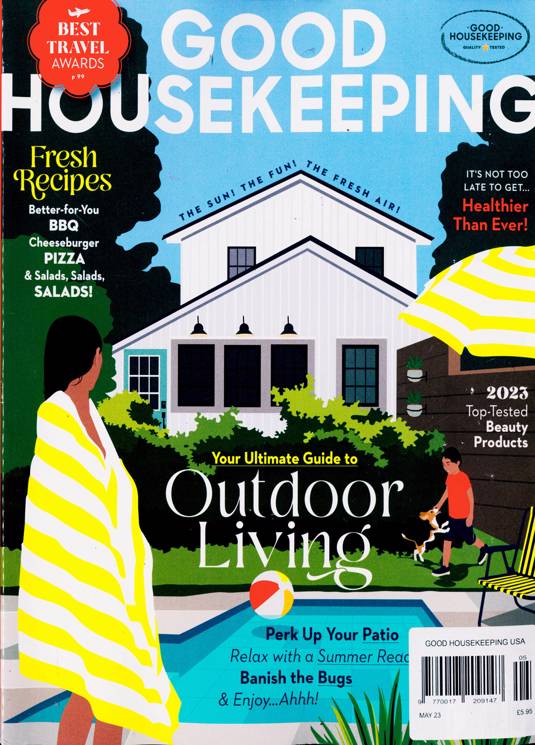Good Housekeeping Usa Magazine Subscription | Buy at Newsstand.co.uk ...