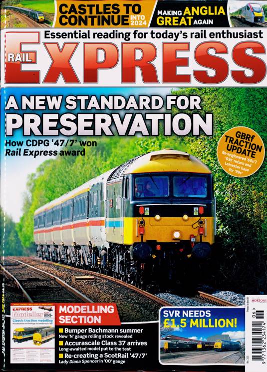 Rail Express Magazine Subscription | Buy at Newsstand.co.uk | Railways
