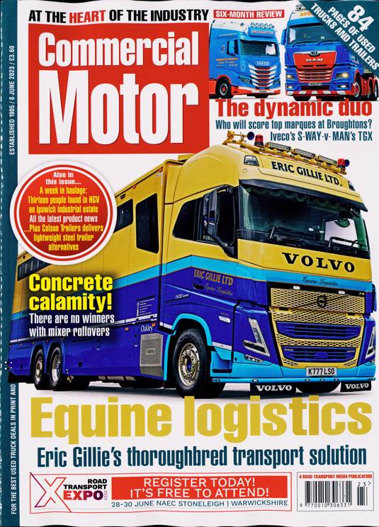 Commercial Motor Magazine Subscription | Buy at Newsstand.co.uk | Trucking