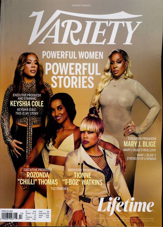 Variety Magazine Subscription | Buy at Newsstand.co.uk | Media