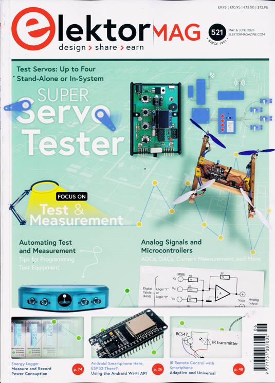 Elektor Magazine Subscription | Buy at Newsstand.co.uk | Radio & Electronics