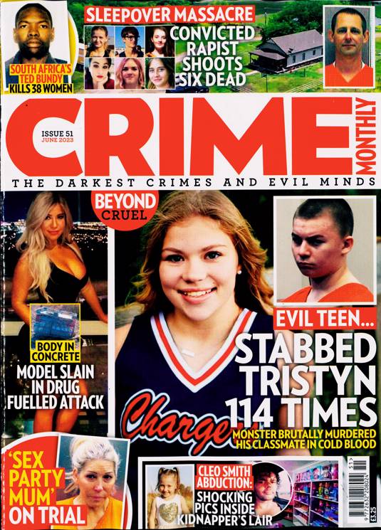 Crime Monthly Magazine Subscription | Buy at Newsstand.co.uk | Crime
