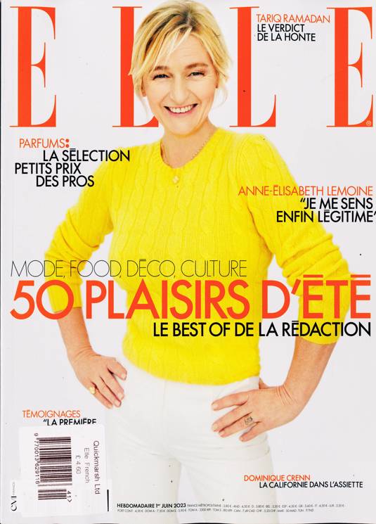 Elle French Weekly Magazine Subscription | Buy at Newsstand.co.uk | French