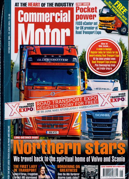Commercial Motor Magazine Subscription | Buy at Newsstand.co.uk | Trucking