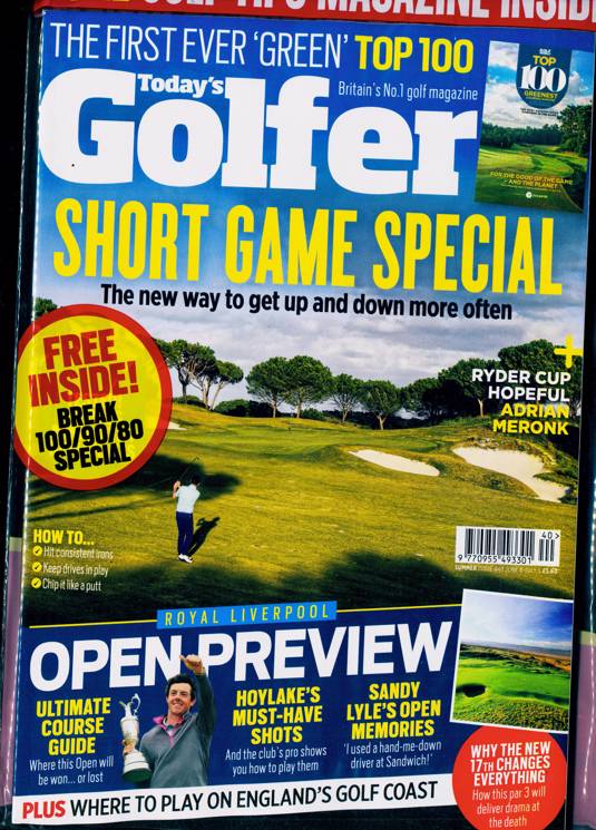 Todays Golfer Magazine Subscription | Buy at Newsstand.co.uk | Golf