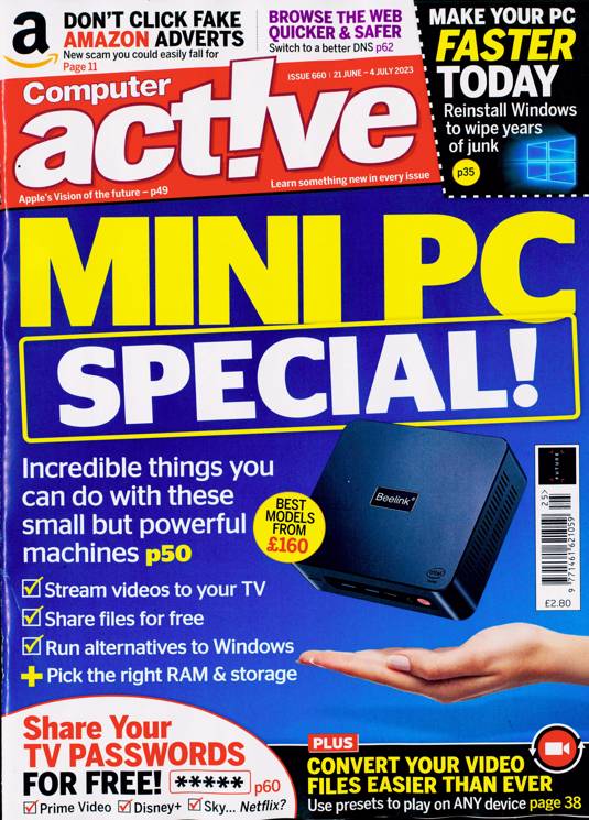 Computeractive Magazine Subscription | Buy at Newsstand.co.uk | Home PC