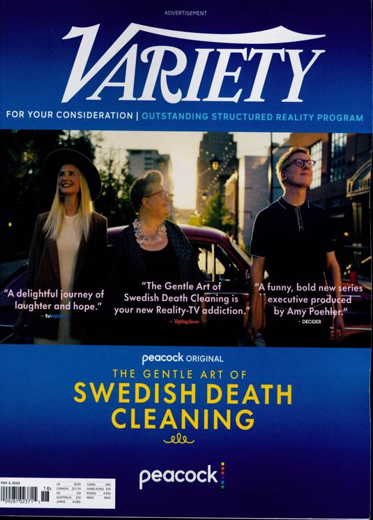 Variety Magazine Subscription | Buy at Newsstand.co.uk | Media