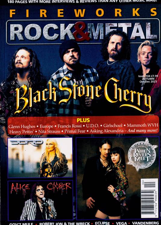 Fireworks Magazine Subscription | Buy at Newsstand.co.uk | Rock Music