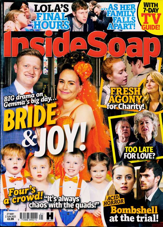 Inside Soap Magazine Subscription | Buy at Newsstand.co.uk | Television