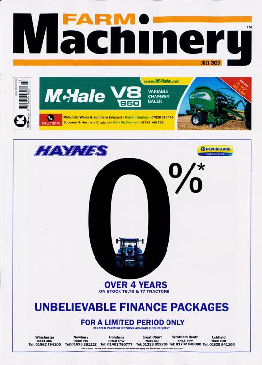 Farm Machinery Magazine Subscription | Buy at Newsstand.co.uk | Other Trade