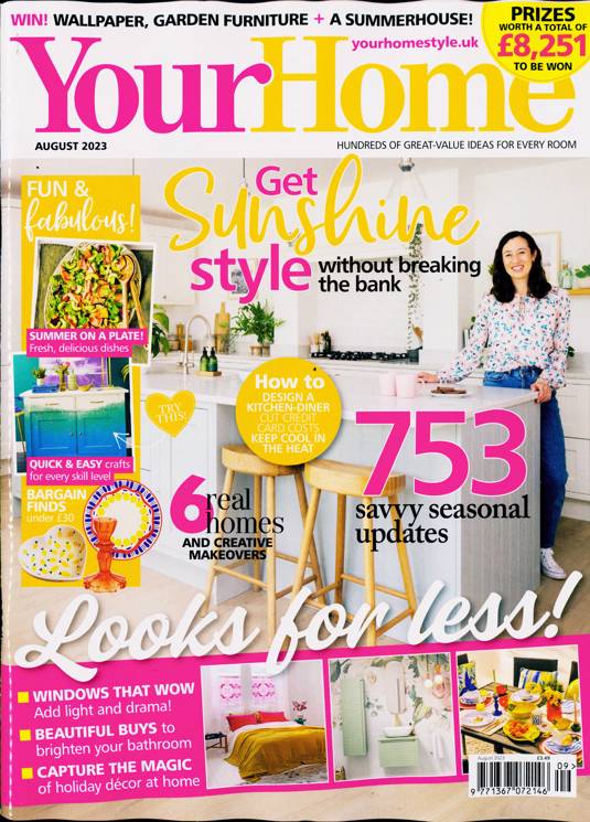 Your Home Magazine Subscription | Buy at Newsstand.co.uk | Home Interiors