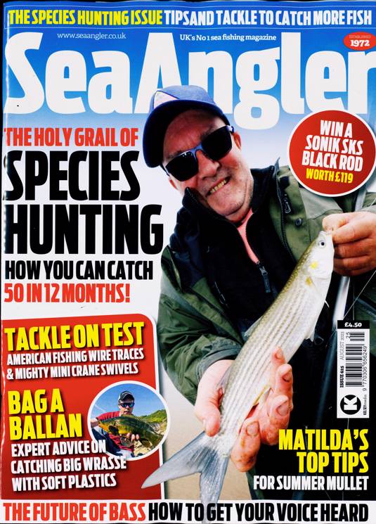 Sea Angler Magazine Subscription | Buy at Newsstand.co.uk | Sea Fishing
