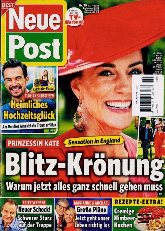 Neue Post Magazine Subscription | Buy at Newsstand.co.uk | German