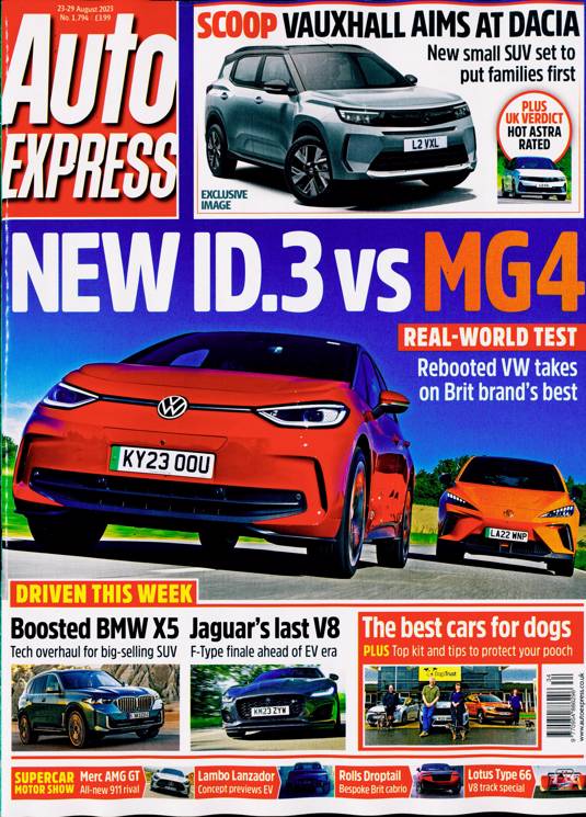 Auto Express Magazine Subscription | Buy at Newsstand.co.uk | General Car