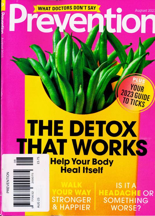 Prevention Magazine Subscription | Buy at Newsstand.co.uk | General Women's