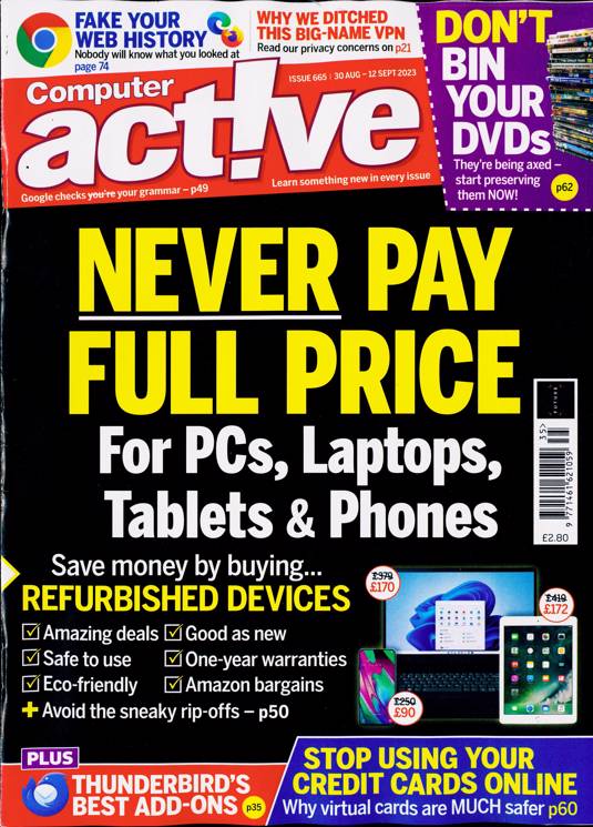 Computeractive Magazine Subscription | Buy at Newsstand.co.uk | Home PC