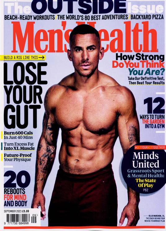 Mens Health Travel Size Magazine Subscription | Buy at Newsstand.co.uk ...