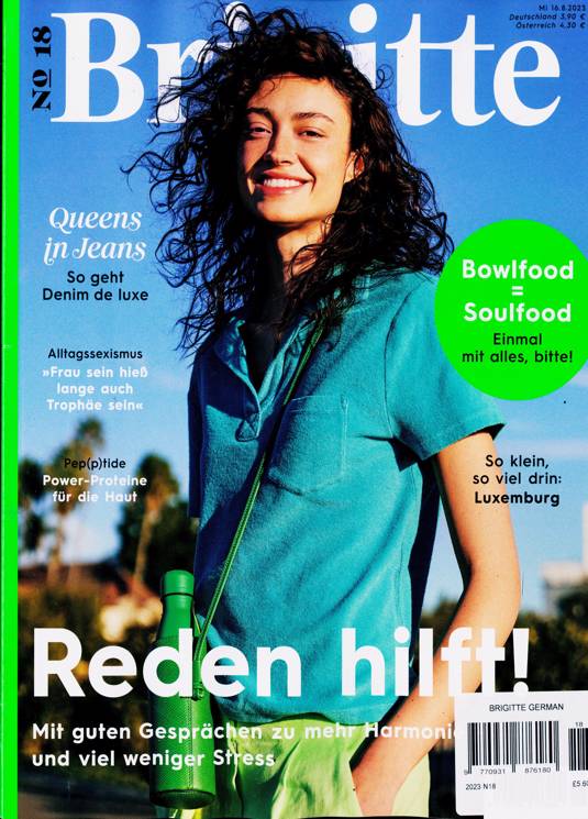 Brigitte Magazine Subscription | Buy at Newsstand.co.uk | German