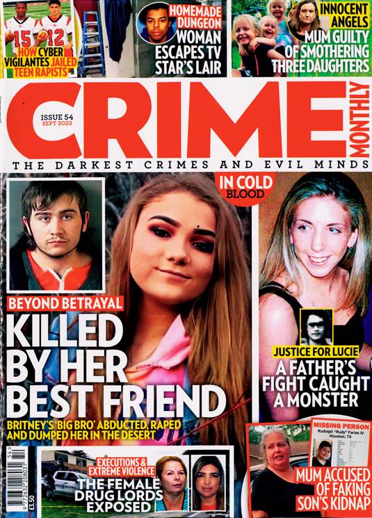 Crime Monthly Magazine Subscription | Buy at Newsstand.co.uk | Crime