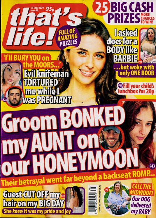 Thats Life Magazine Subscription | Buy at Newsstand.co.uk | Women's Weekly