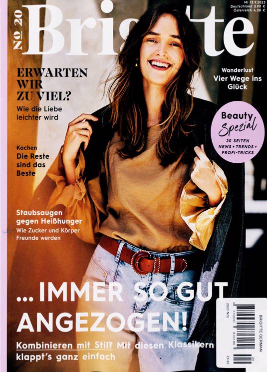Brigitte Magazine Subscription | Buy at Newsstand.co.uk | German