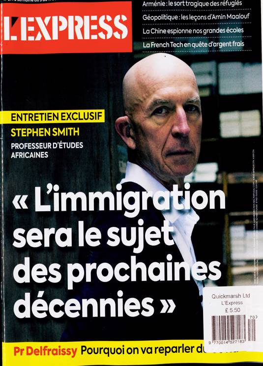 L Express Magazine Subscription | Buy at Newsstand.co.uk | French
