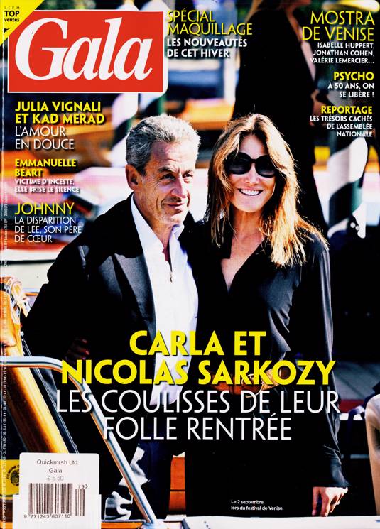 Gala French Magazine Subscription | Buy at Newsstand.co.uk | French