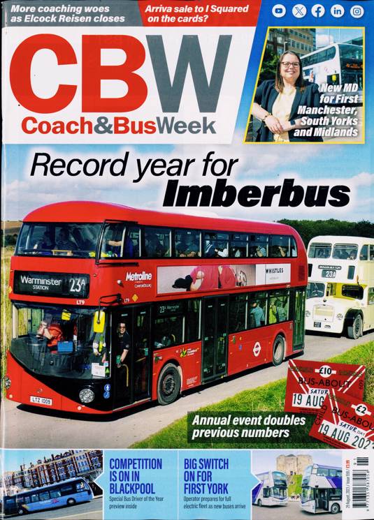 Coach And Bus Week Magazine Subscription | Buy at Newsstand.co.uk ...