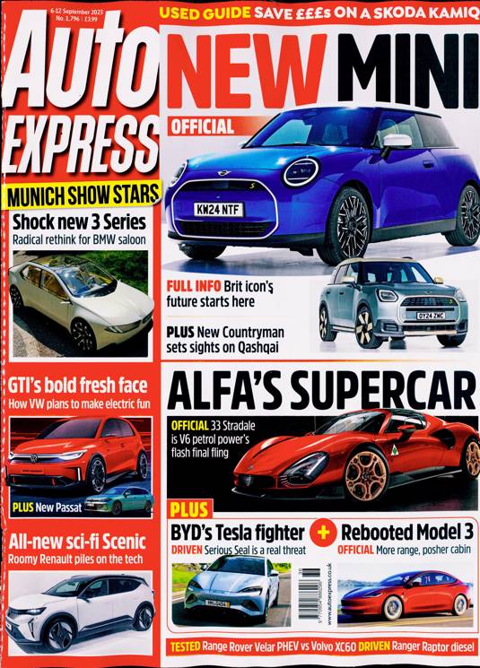 Auto Express Magazine Subscription | Buy at Newsstand.co.uk | General Car