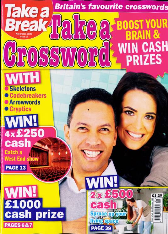 Take A Crossword Magazine Subscription | Buy at Newsstand.co.uk | Crossword