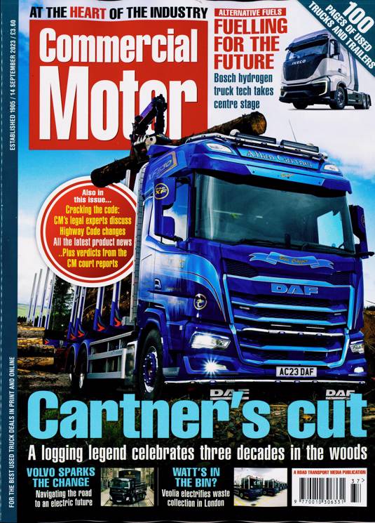 Commercial Motor Magazine Subscription | Buy at Newsstand.co.uk | Trucking