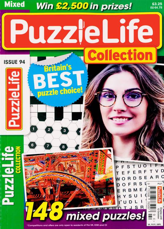 Puzzlelife Collection Magazine Subscription | Buy at Newsstand.co.uk ...