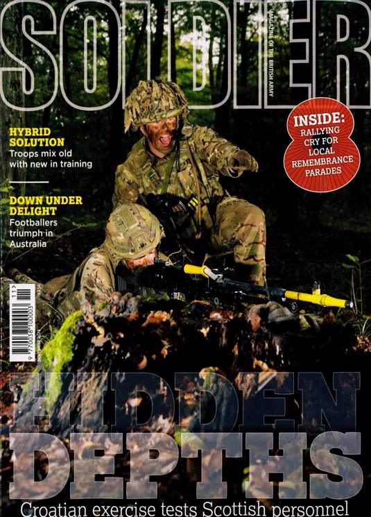 Soldier Monthly Magazine Subscription | Buy at Newsstand.co.uk | Military