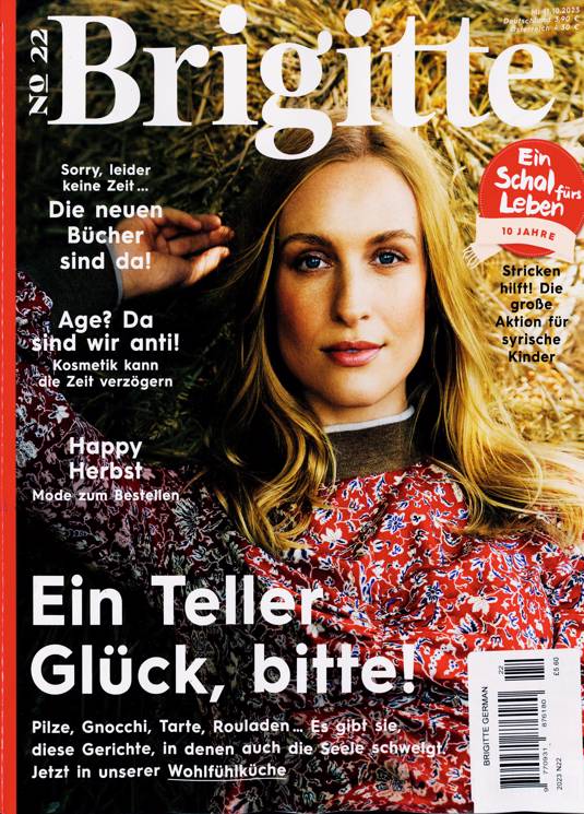 Brigitte Magazine Subscription | Buy at Newsstand.co.uk | German