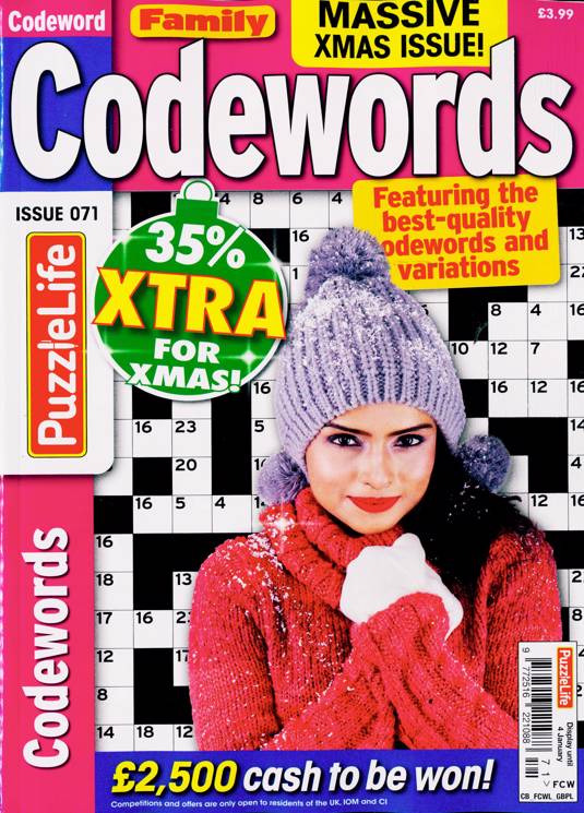 Family Codewords Magazine Subscription | Buy at Newsstand.co.uk | Codeword