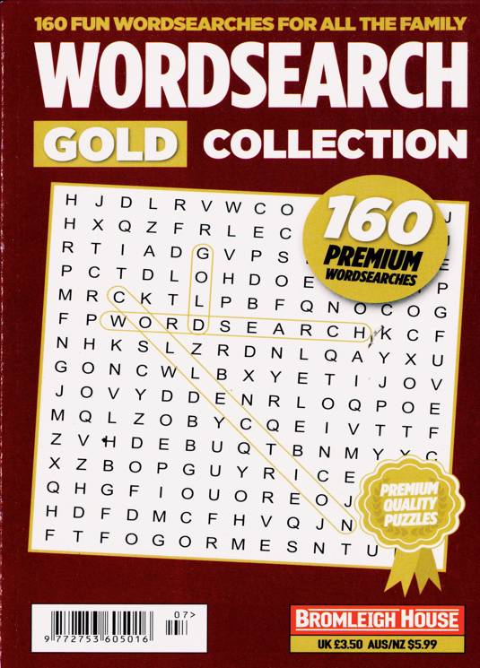 Wordsearch Gold Collection Magazine Subscription | Buy at Newsstand.co ...