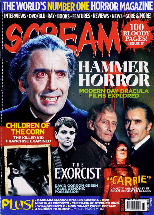 Scream Magazine Subscription | Buy at Newsstand.co.uk | Science Fiction