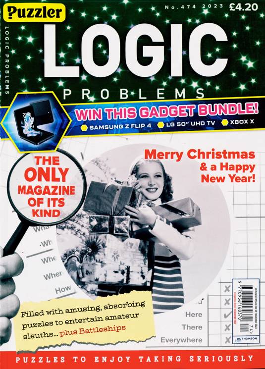Puzzler Logic Problems Magazine Subscription | Buy at Newsstand.co.uk ...