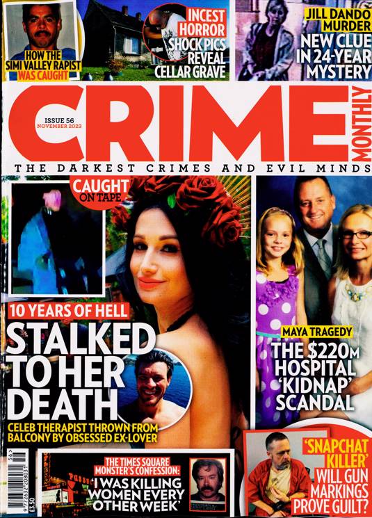 Crime Monthly Magazine Subscription | Buy at Newsstand.co.uk | Crime