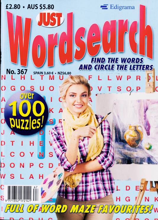 Just Wordsearch Magazine Subscription | Buy at Newsstand.co.uk | Wordsearch