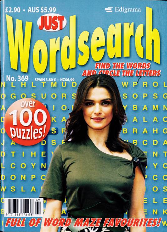 Just Wordsearch Magazine Subscription | Buy at Newsstand.co.uk | Wordsearch