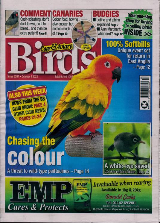 Cage And Aviary Birds Magazine Subscription | Buy at Newsstand.co.uk ...