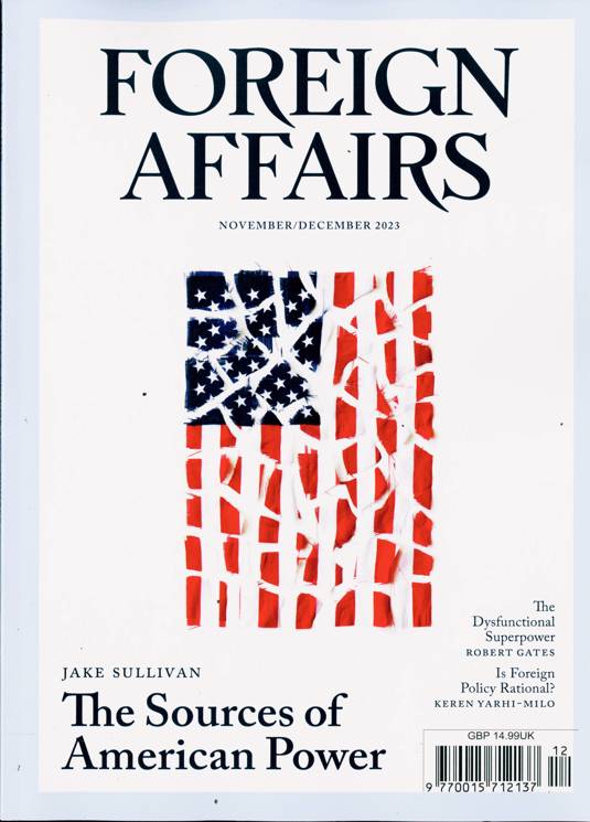 Foreign Affairs Magazine Subscription | Buy at Newsstand.co.uk | Intl ...