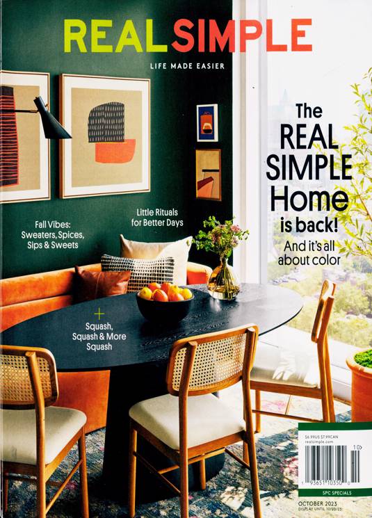 Real Simple Magazine Subscription | Buy at Newsstand.co.uk | Cooking & Food