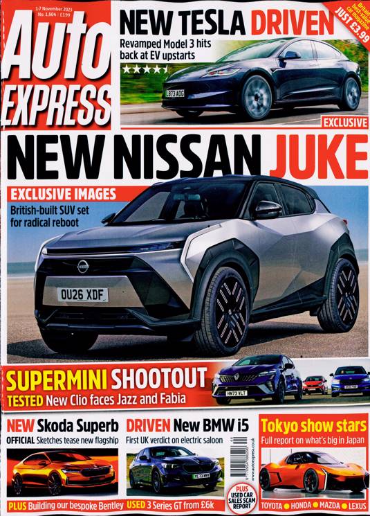 Auto Express Magazine Subscription | Buy at Newsstand.co.uk | General Car