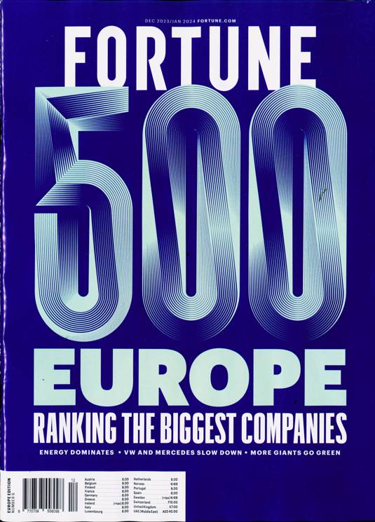 Fortune Magazine Subscription | Buy at Newsstand.co.uk | Business & Finance