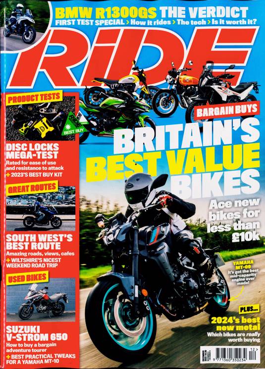 Ride Magazine Subscription | Buy at Newsstand.co.uk | Motorcycling